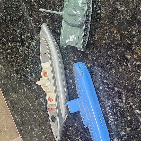 S 16 | Toys | Vintage Ideal Plastic Toy Submarine S6 Not Complete Parts ...